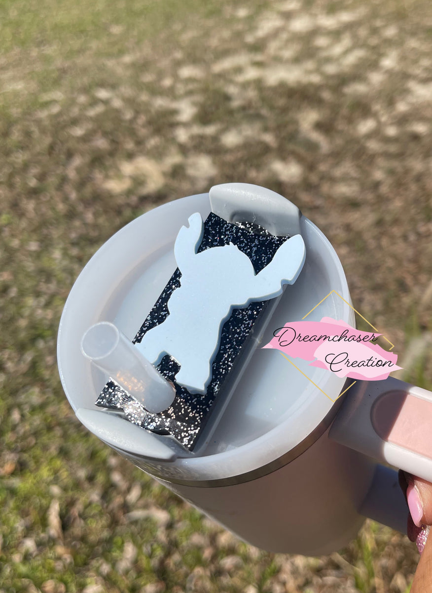 Blue Alien Tumbler Topper – DreamChaser Creation